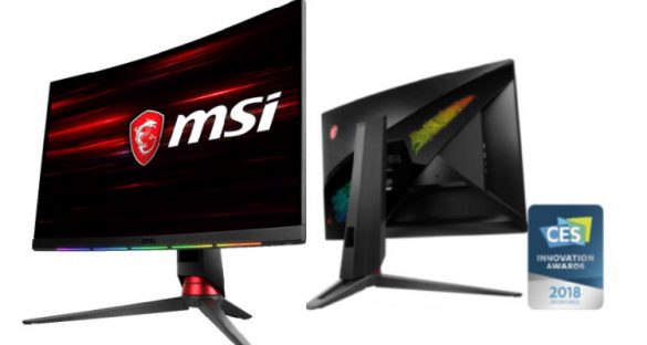 MSI presenta nuovi schermi e PC da gaming ad alte prestazioni al CES 2018