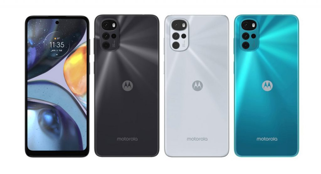 Motorola Moto G22 ufficiale: grandangolo e 5000 mAh per la fascia bassa